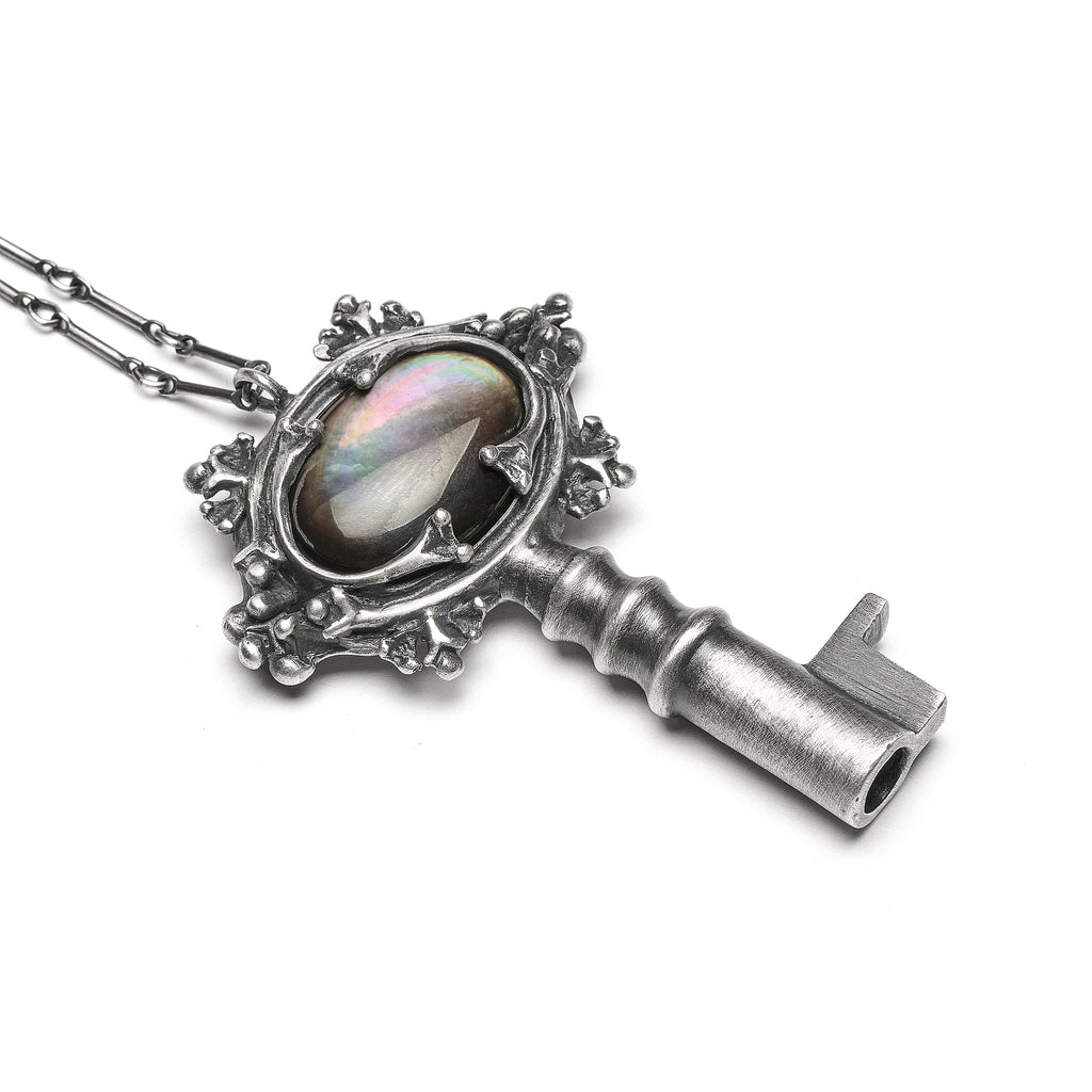 * Sold Out * Nocturne Key. Black Mother of Pearl Necklace. *Limited ...