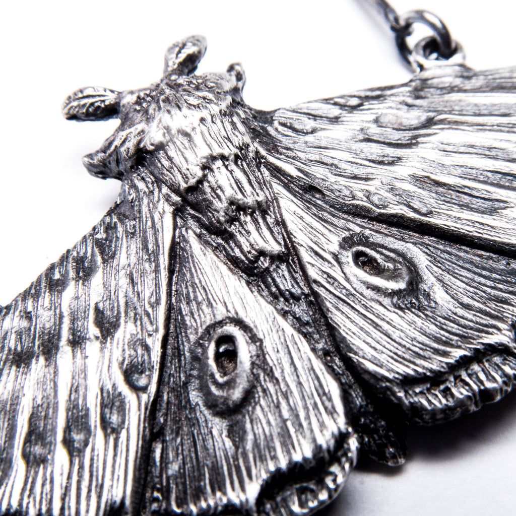 Planchette Moth Necklace. – Blood Milk Jewels