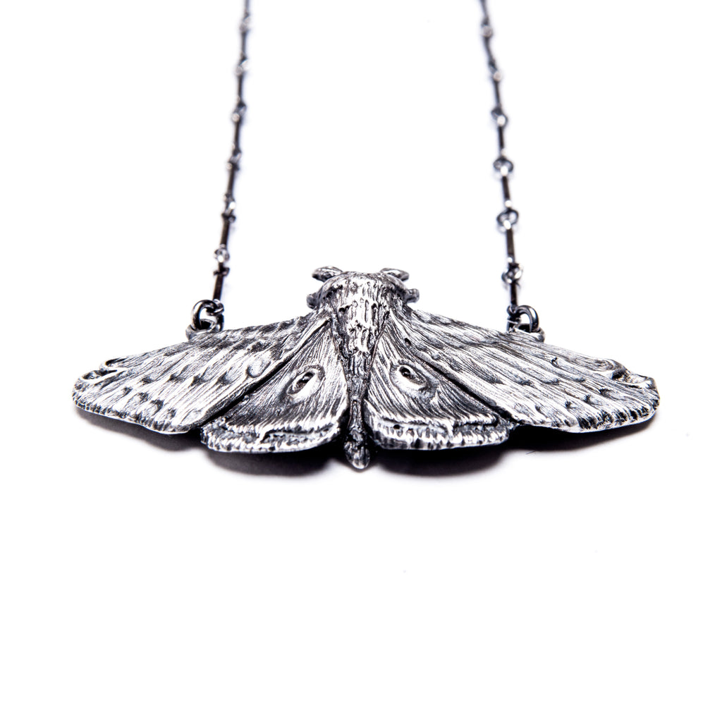 Planchette Moth Necklace. – Blood Milk Jewels