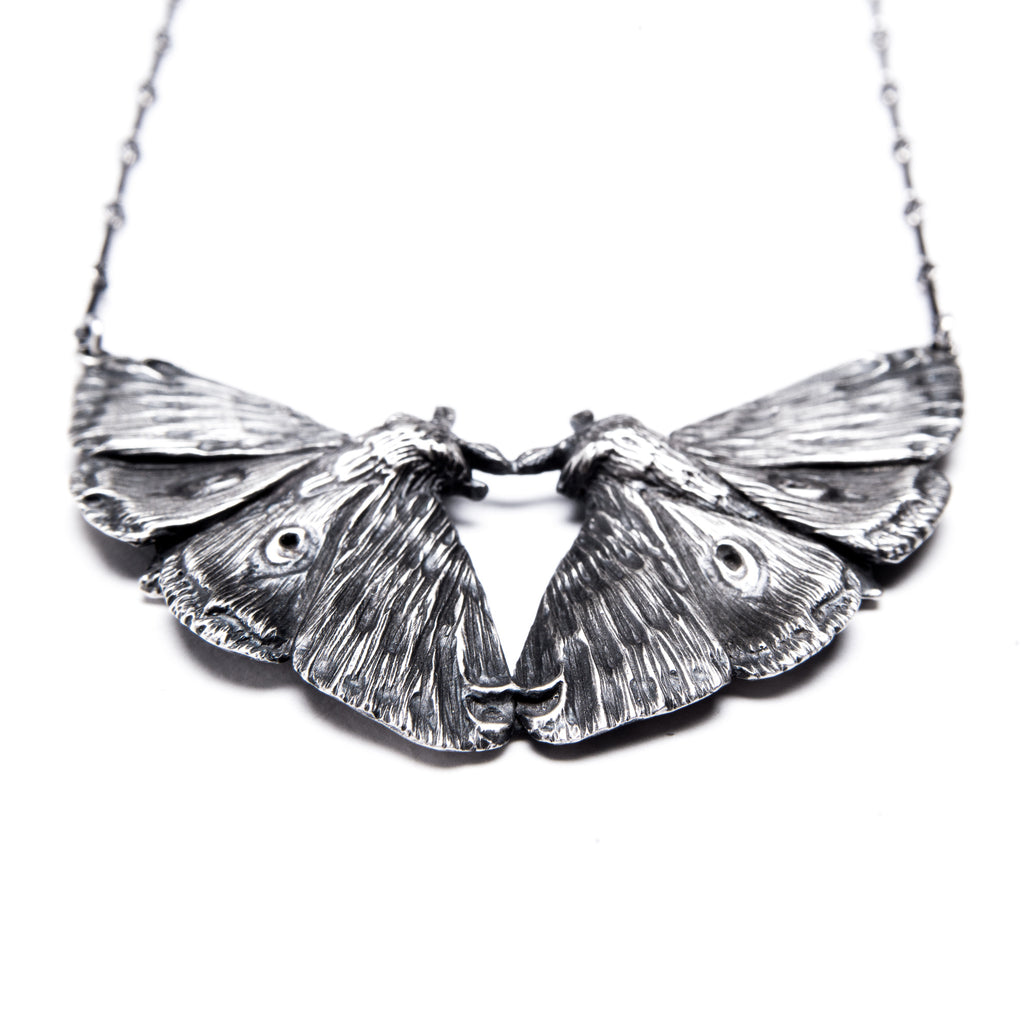 Planchette Moth Twins Necklace – Blood Milk Jewels