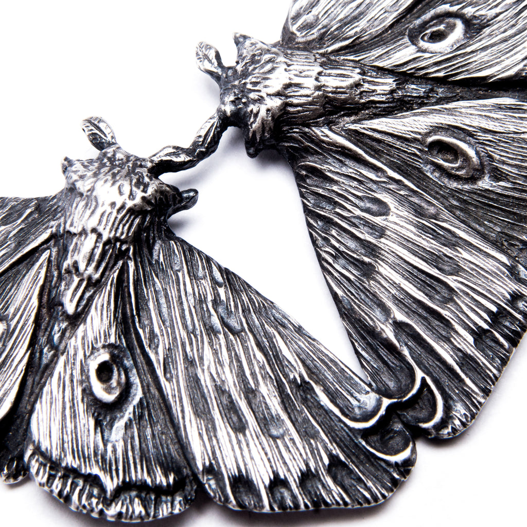 Planchette Moth Twins Necklace – Blood Milk Jewels