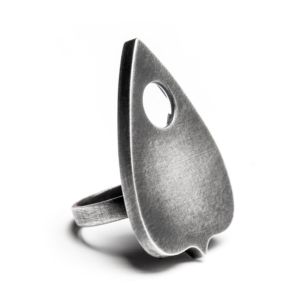 Planchette. Medium Oracle Ring. – Blood Milk Jewels