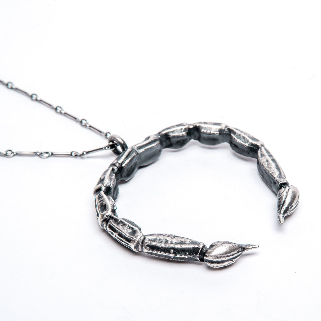 The Scorpion Cures the Scorpion Necklace – Blood Milk Jewels