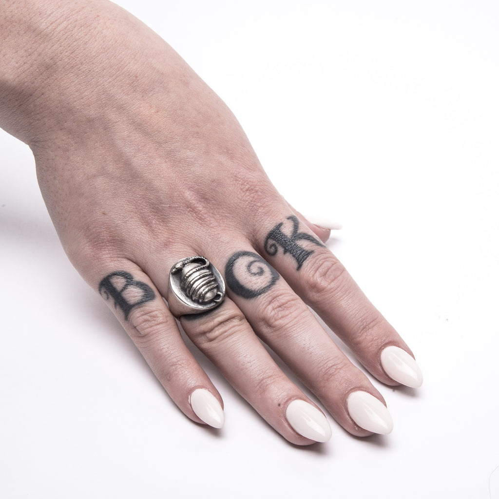 Orphic Egg: Signet Ring – Blood Milk Jewels